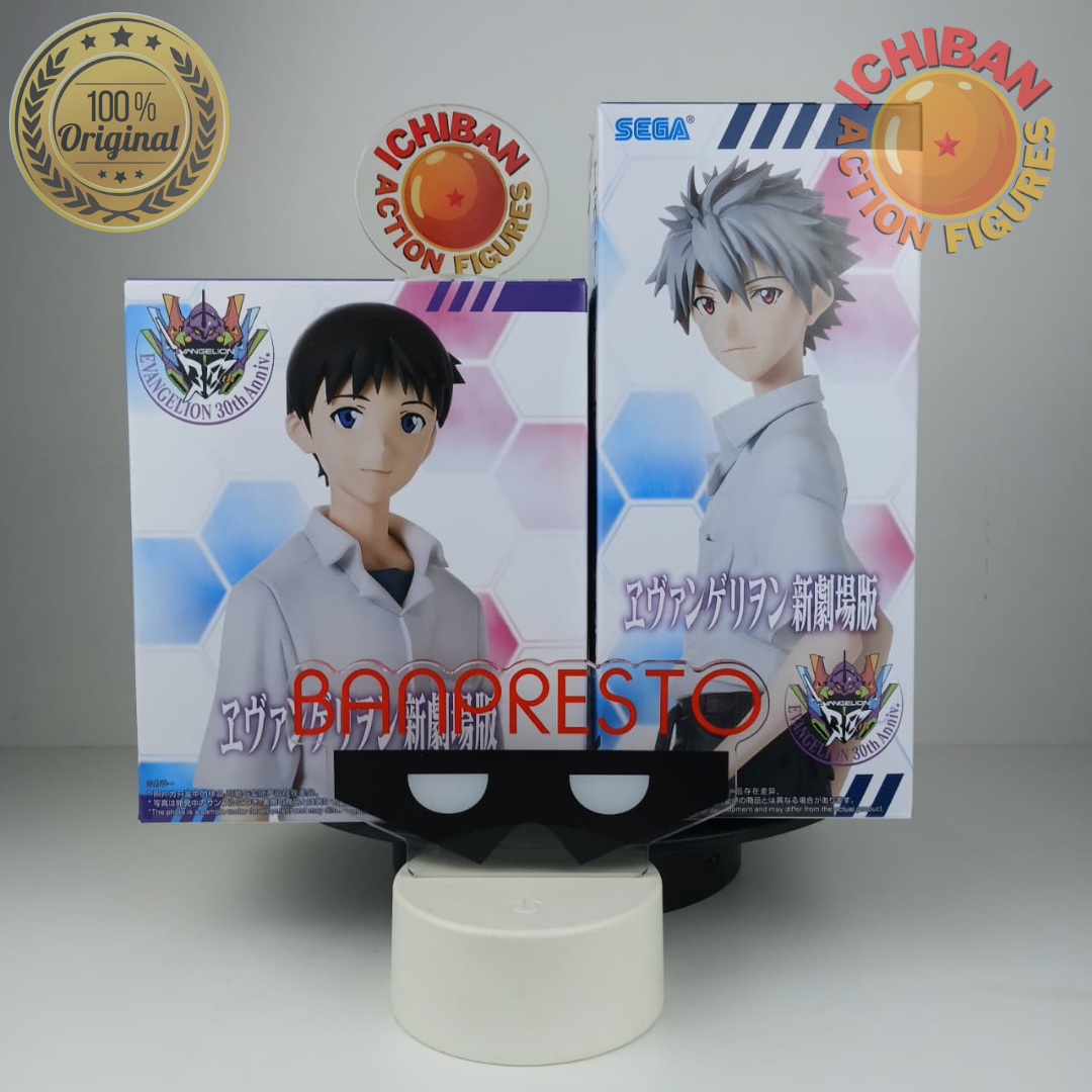 SHINJI IKARI E KAWORO COLEGIAL NEON GENESIS EVANGELION 30TH ANNIVERSARY ...