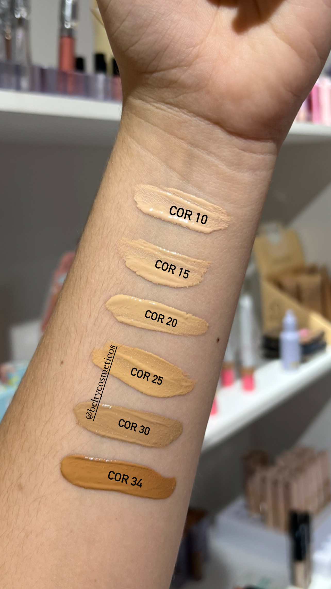 Corretivo Para a Área Dos Olhos Under Eye - Ruby Kisses - Belry Cosméticos