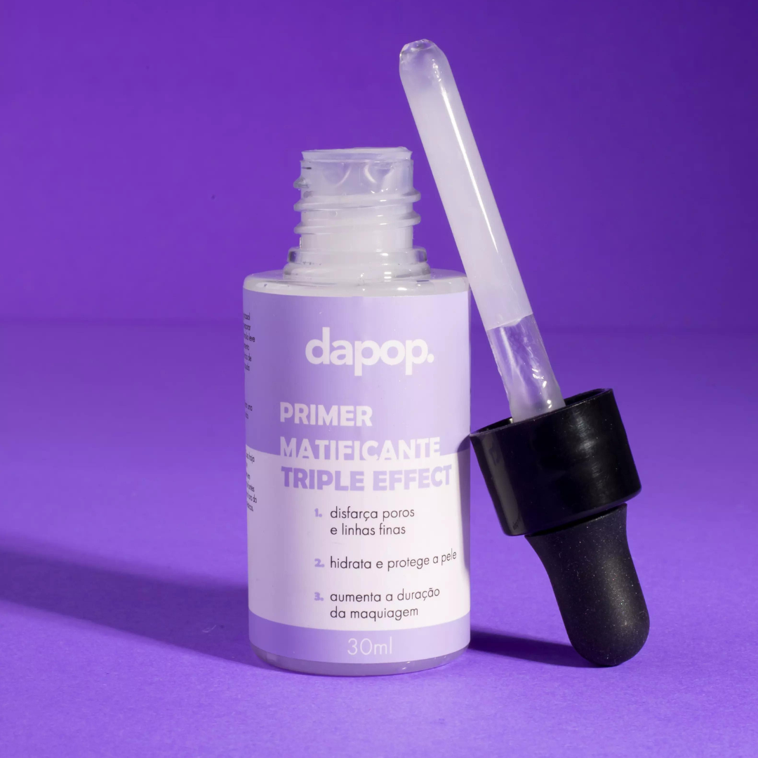 Primer Facial Matificante Triple Efect Dapop Belry Cosméticos