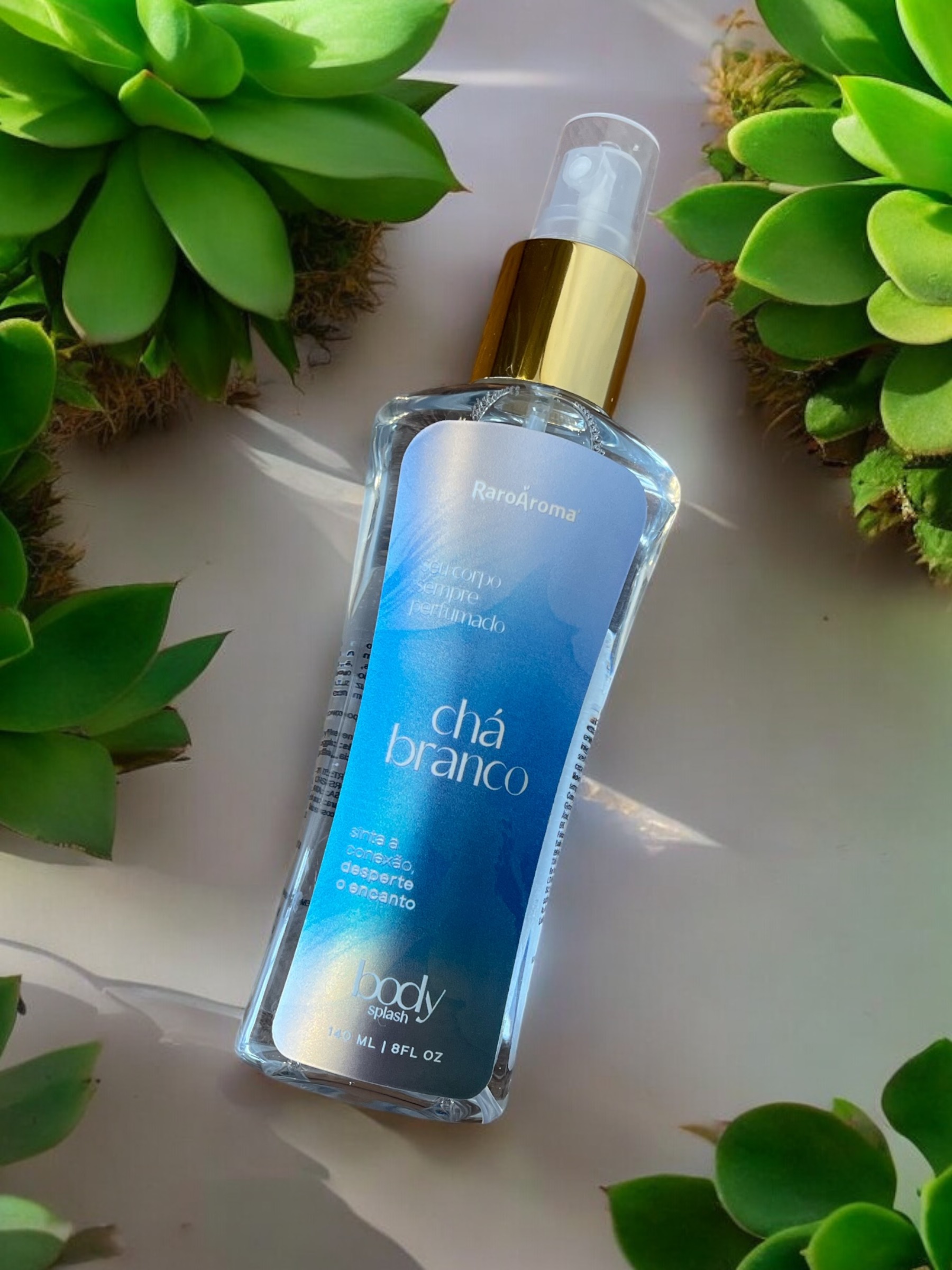 Body Splash Chá Branco 140ml - Loja Raro Aroma