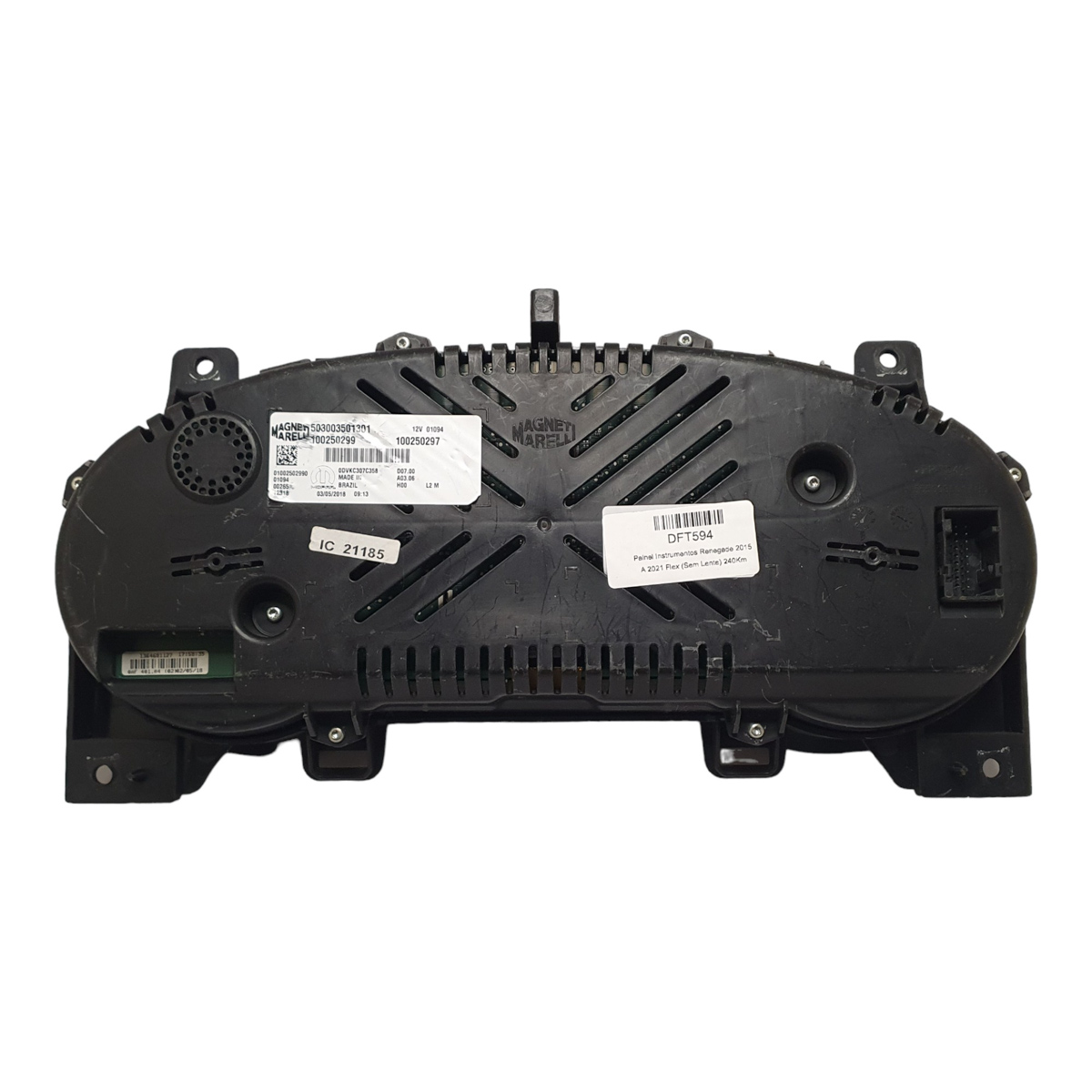 Painel Instrumentos Renegade 2015 A 2021 Flex (Sem Lente) 240Km 8000Rpm ...