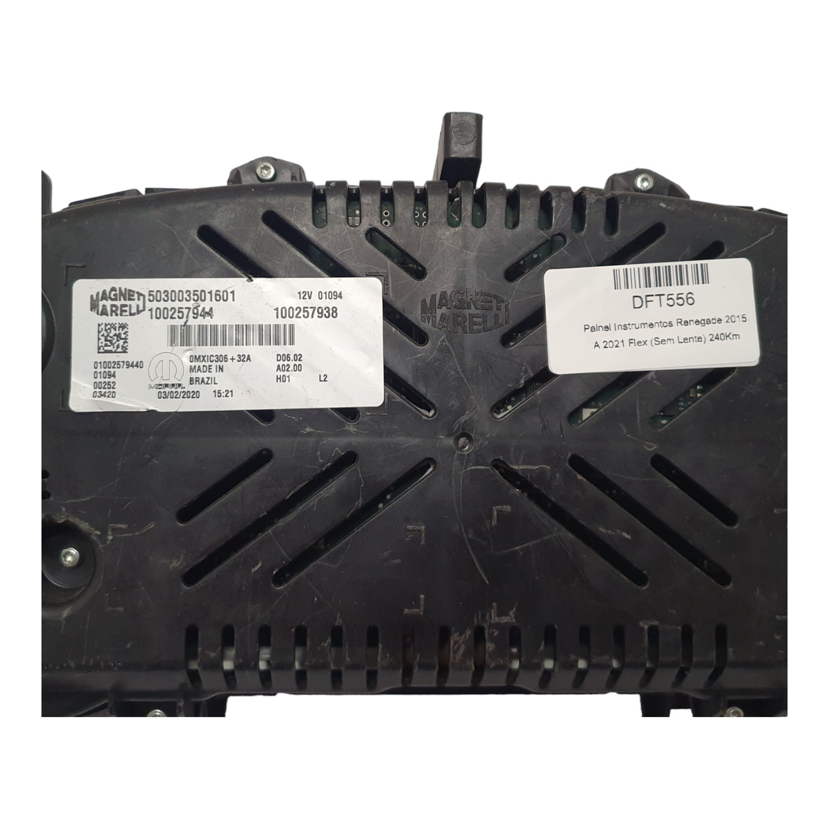 Painel Instrumentos Renegade 2015 A 2021 Flex (Sem Lente) 240Km 8000Rpm ...