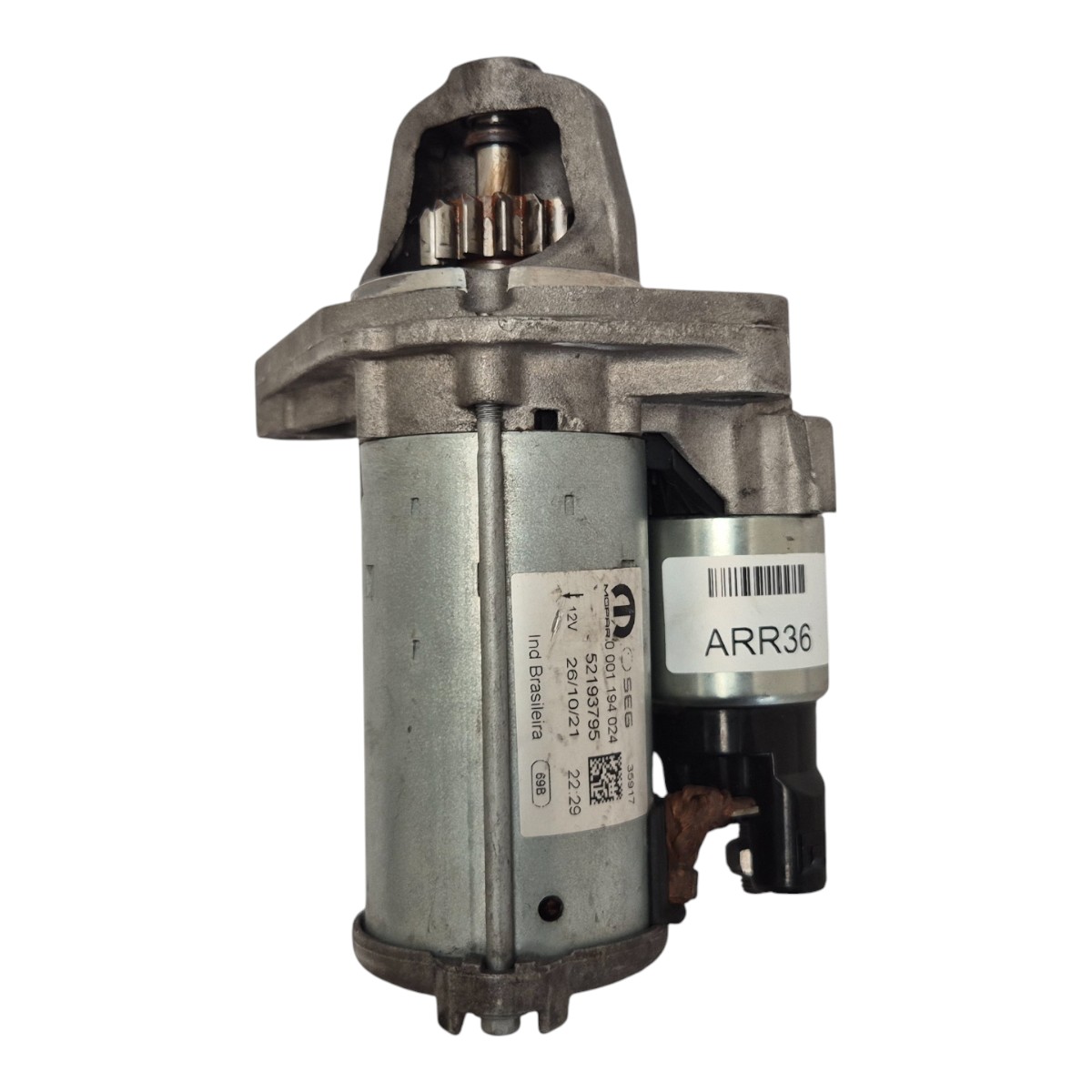 Motor Arranque Partida Argo Cronos Mobi Uno Strada Pulse Fastback Toro ...