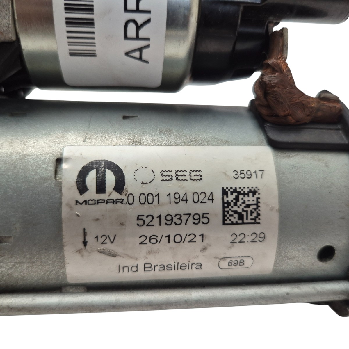 Motor Arranque Partida Argo Cronos Mobi Uno Strada Pulse Fastback Toro ...