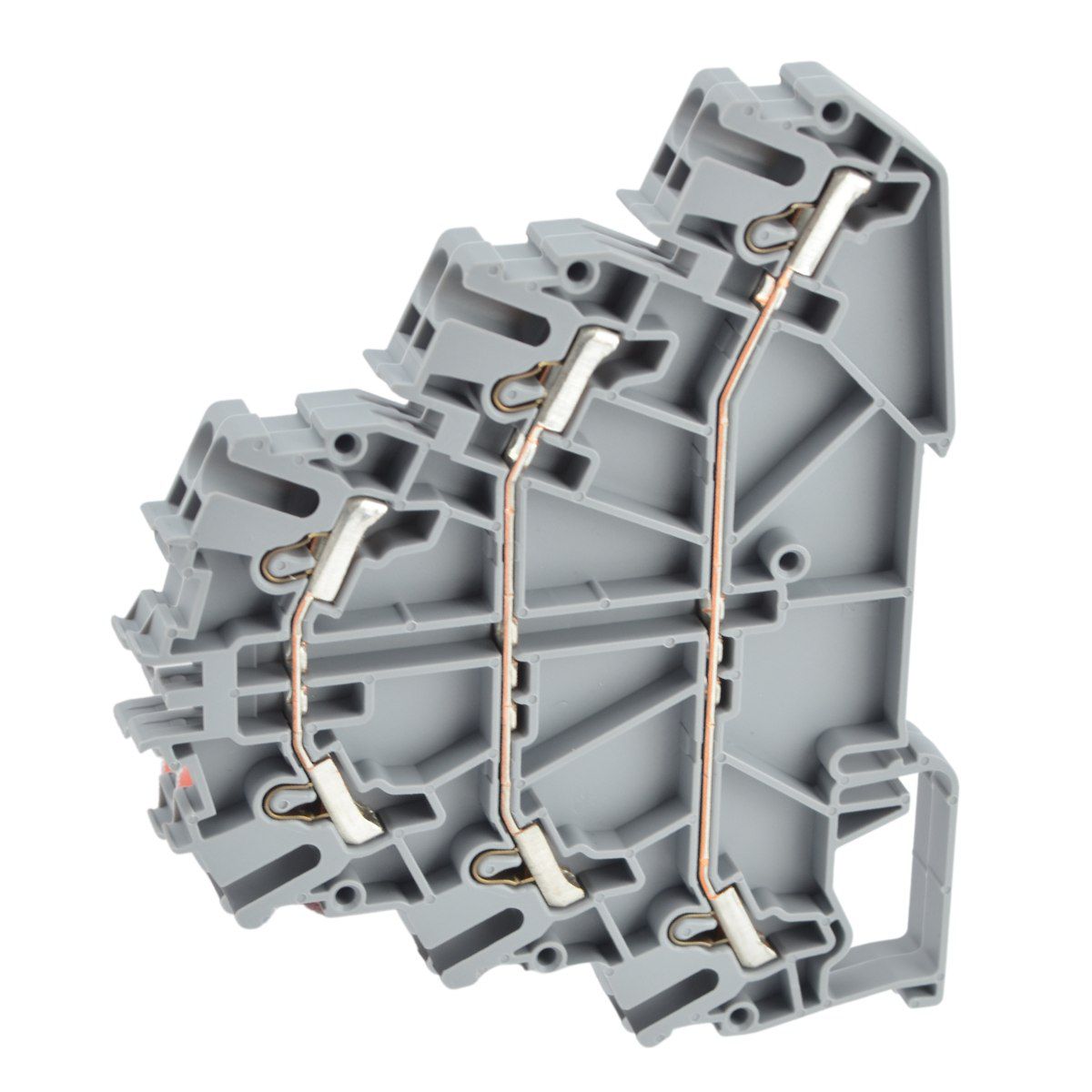 Borne Sak Triplo Push-in 2,5mm Weg - Dka Automação Industrial Ltda