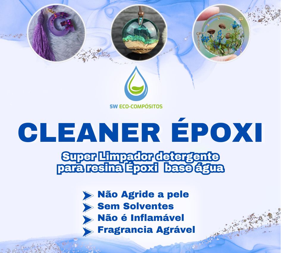 Cleaner Epoxi - Detergente para Resina Epóxi - 500ml/g - Epoxi Color