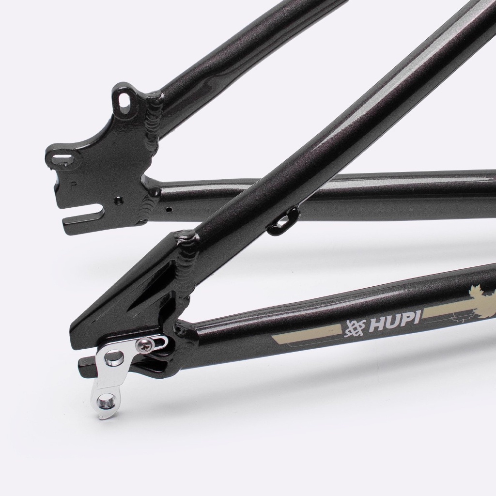QUADRO HUPI WHISTLER V6 GRAFITE HORIZONTAL - HUPI BIKES - Torino Bikes