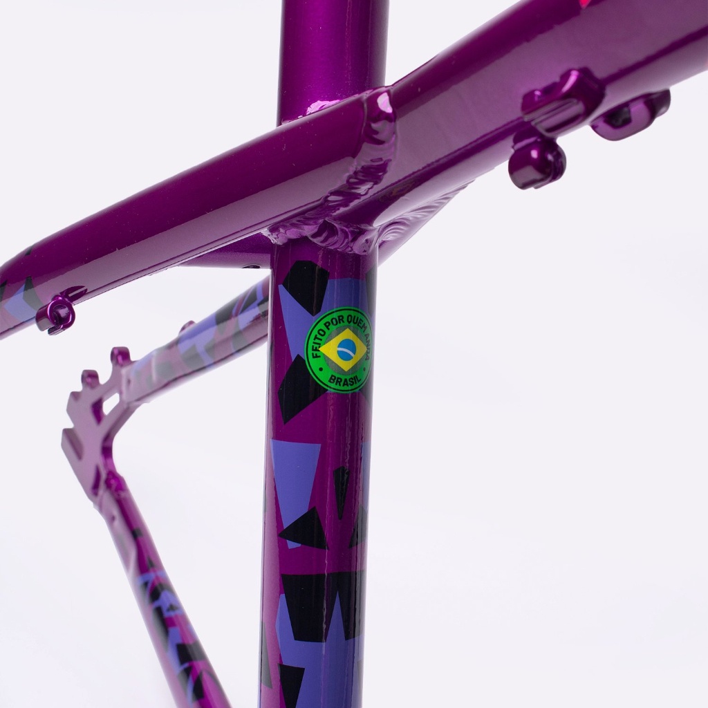 QUADRO HUPI NAJA V9 ROXO HORIZONTAL - HUPI BIKES - Torino Bikes