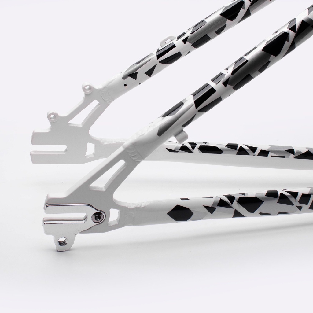 QUADRO HUPI NAJA V9 BRANCO HORIZONTAL - HUPI BIKES - Torino Bikes