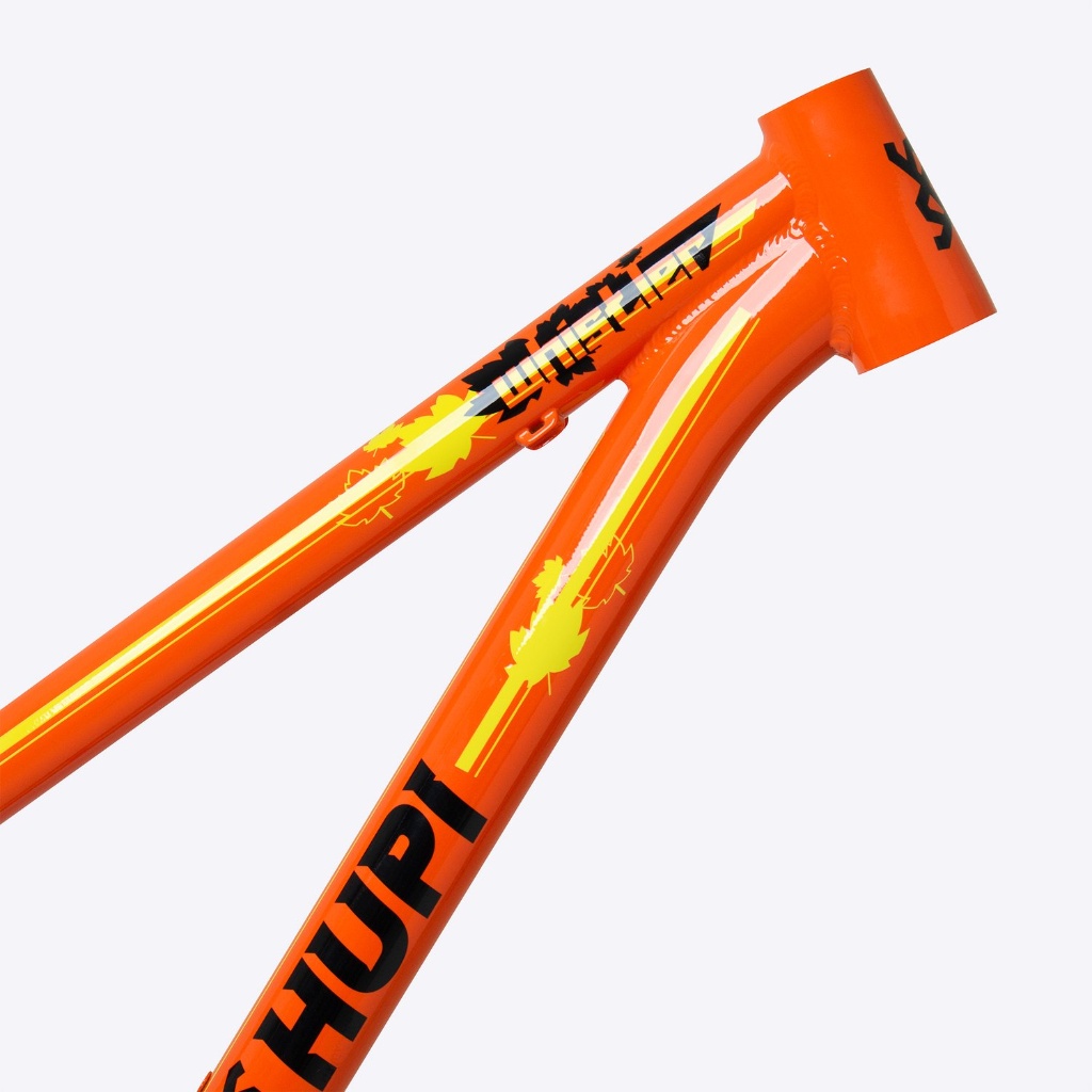 QUADRO HUPI WHISTLER V6 LARANJA GANCHEIRA HORIZONTAL - HUPI BIKES ...