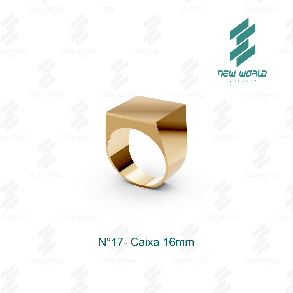 Anel Caixa N°17 - Formato DXF, SVG - New World Vetores a loja de ...