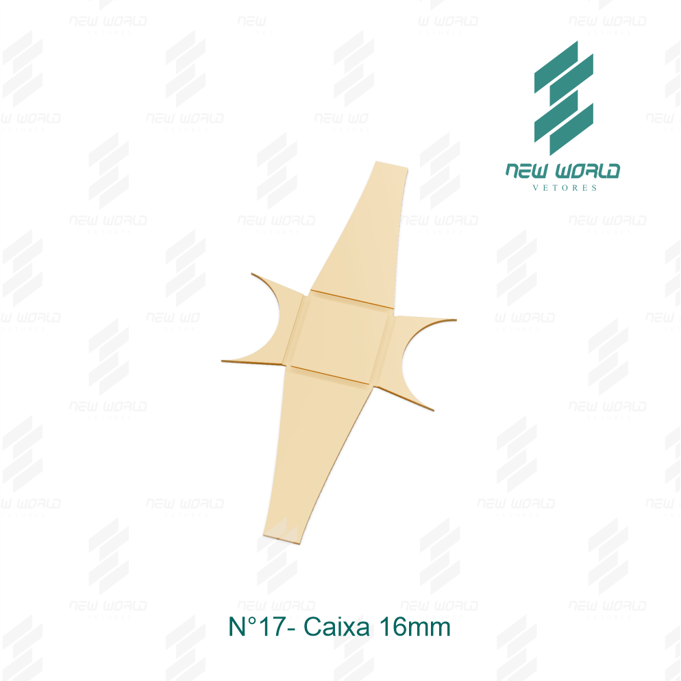 Anel Caixa N°17 - Formato DXF, SVG - New World Vetores a loja de ...