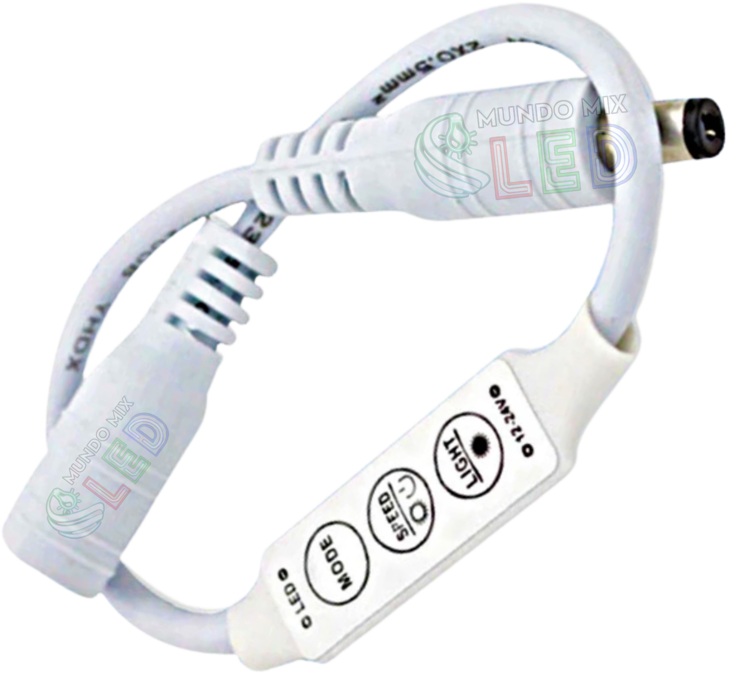 Mini Dimmer Controle Dimmer PLUG P4 Strobo Ring Light 12V 24V Liga De ...
