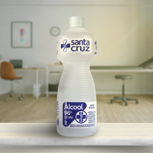 Álcool Líquido 92° 1 Litro Santa Cruz - Tríade LOG - Produtos de ...