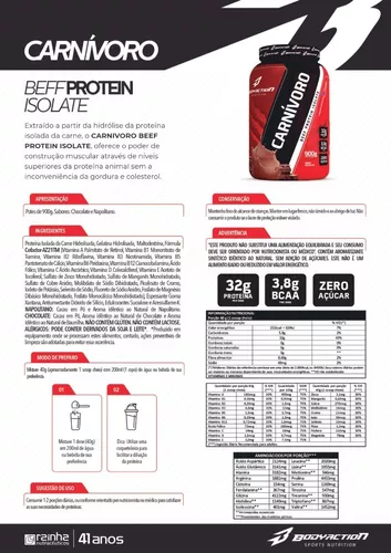 Whey Isolado Carnivoro 900g - Upform Nutrição Esportiva - Brasília-DF