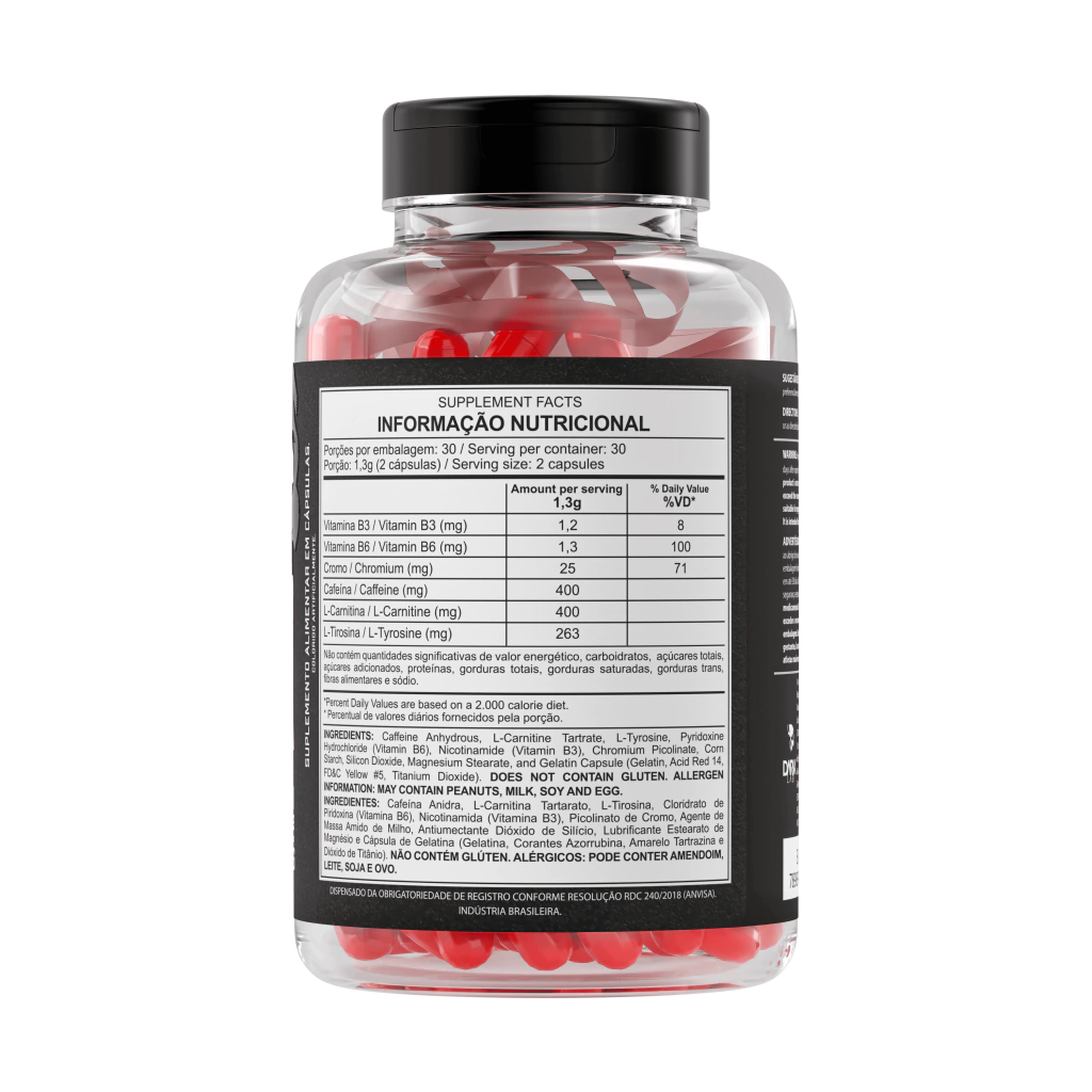 Termogênico Dark Mamba 60 capsulas - Dark Lab - Nutricentral ...