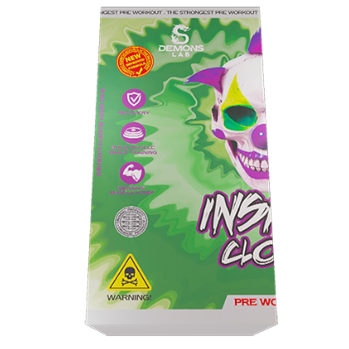 Demons Lab - Insane Clown Caixa 500ml (Nova Fórmula) - Nutricentral ...