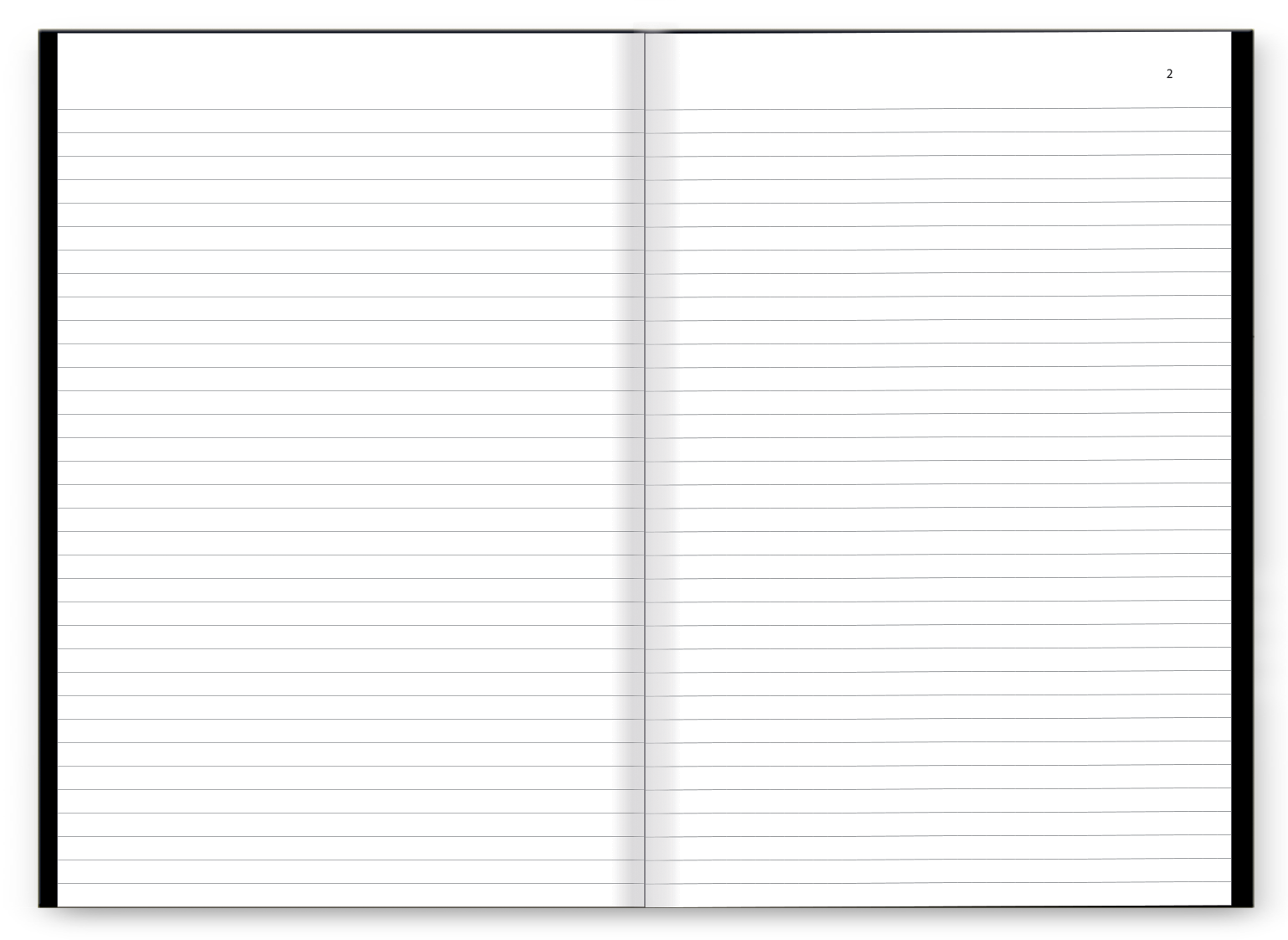 LIVRO ATA Capa dura com miolo costurado 50 folhas (pacote com 5 ...