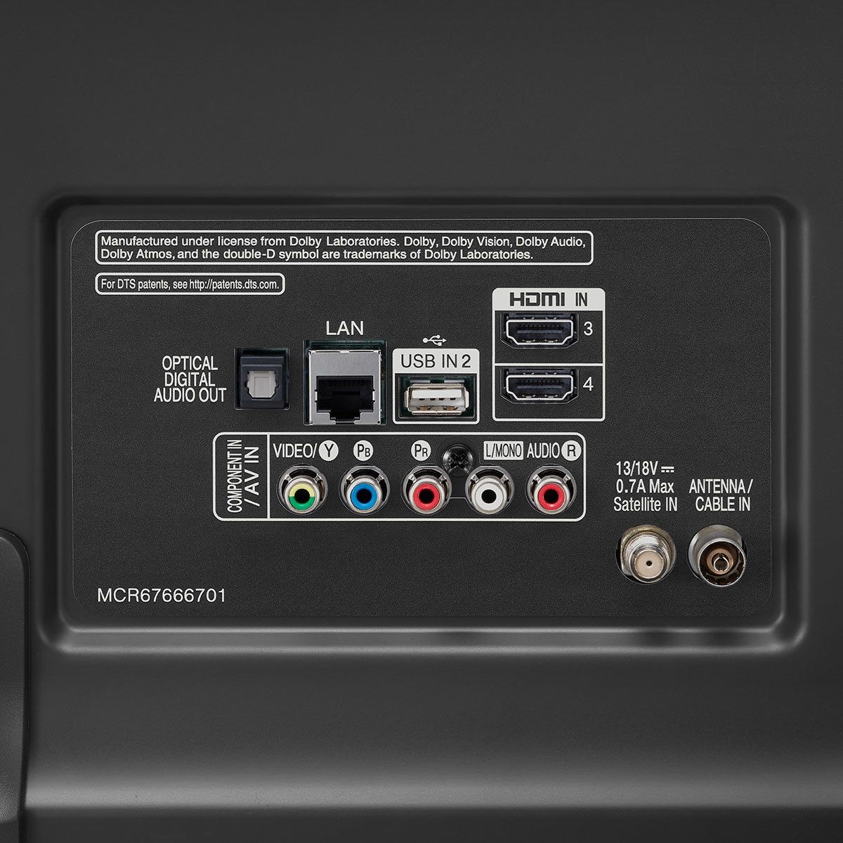 TV LG 43" SMART 3HDMI 2USB ThnQ AI WebOs - 43LM631C0SB - Digital Par