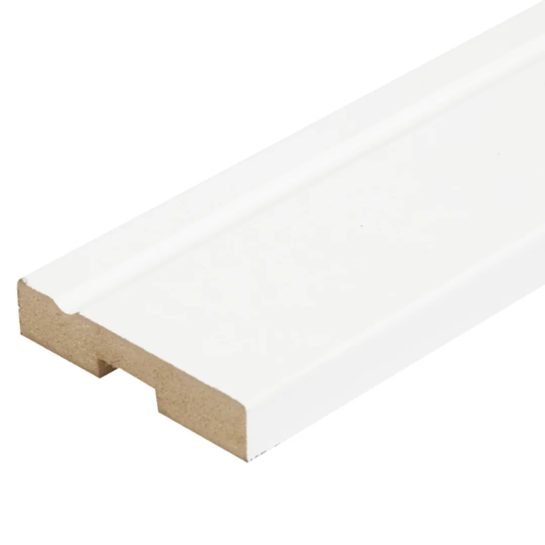 RODAPE MOLDUFAMA MDF 5CM BRANCO FRISADO RD - 2,40M - ELEAR ...