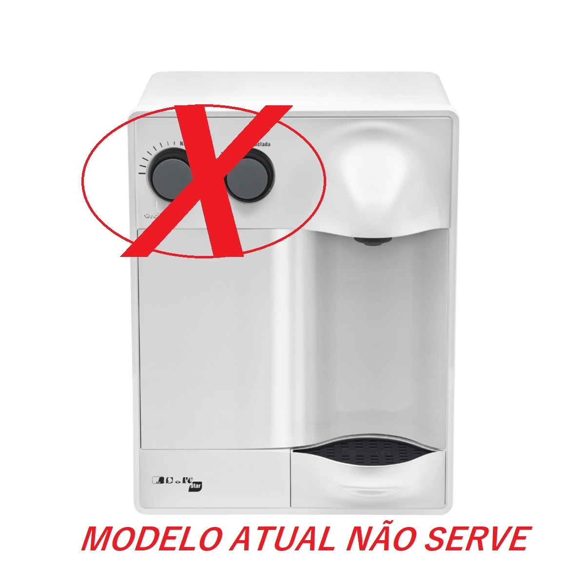MANIPULO PLÁSTICO CINZA - PURIFICAR - Tudo que sua ÁGUA precisa