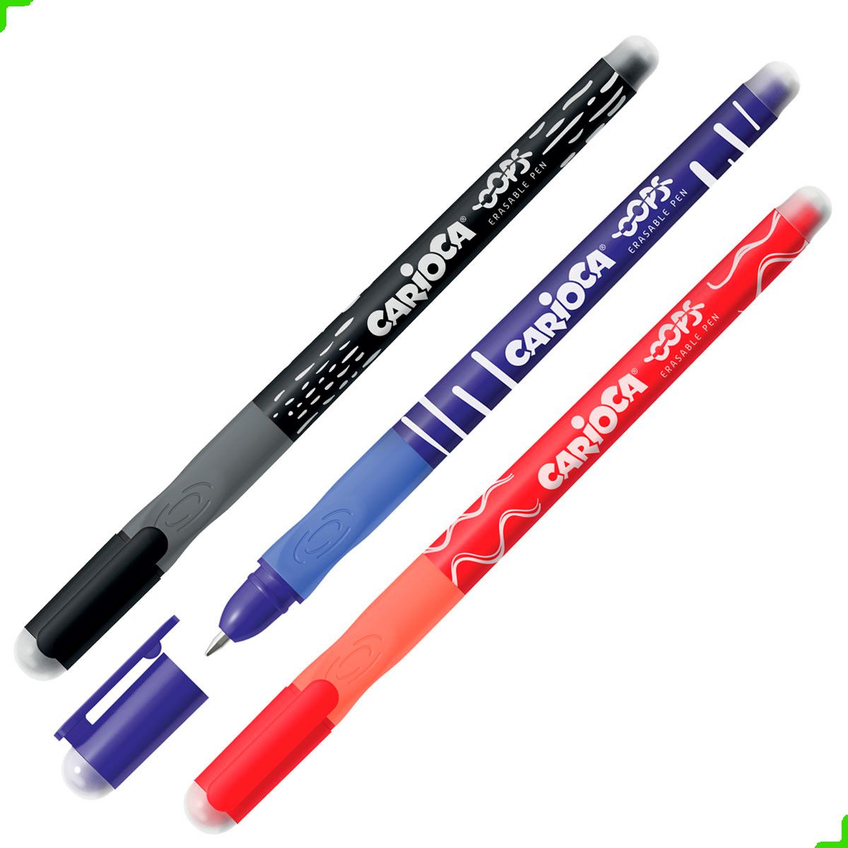 Caneta Apagável Oops Carioca - Unidade - Meu Poá Papelaria