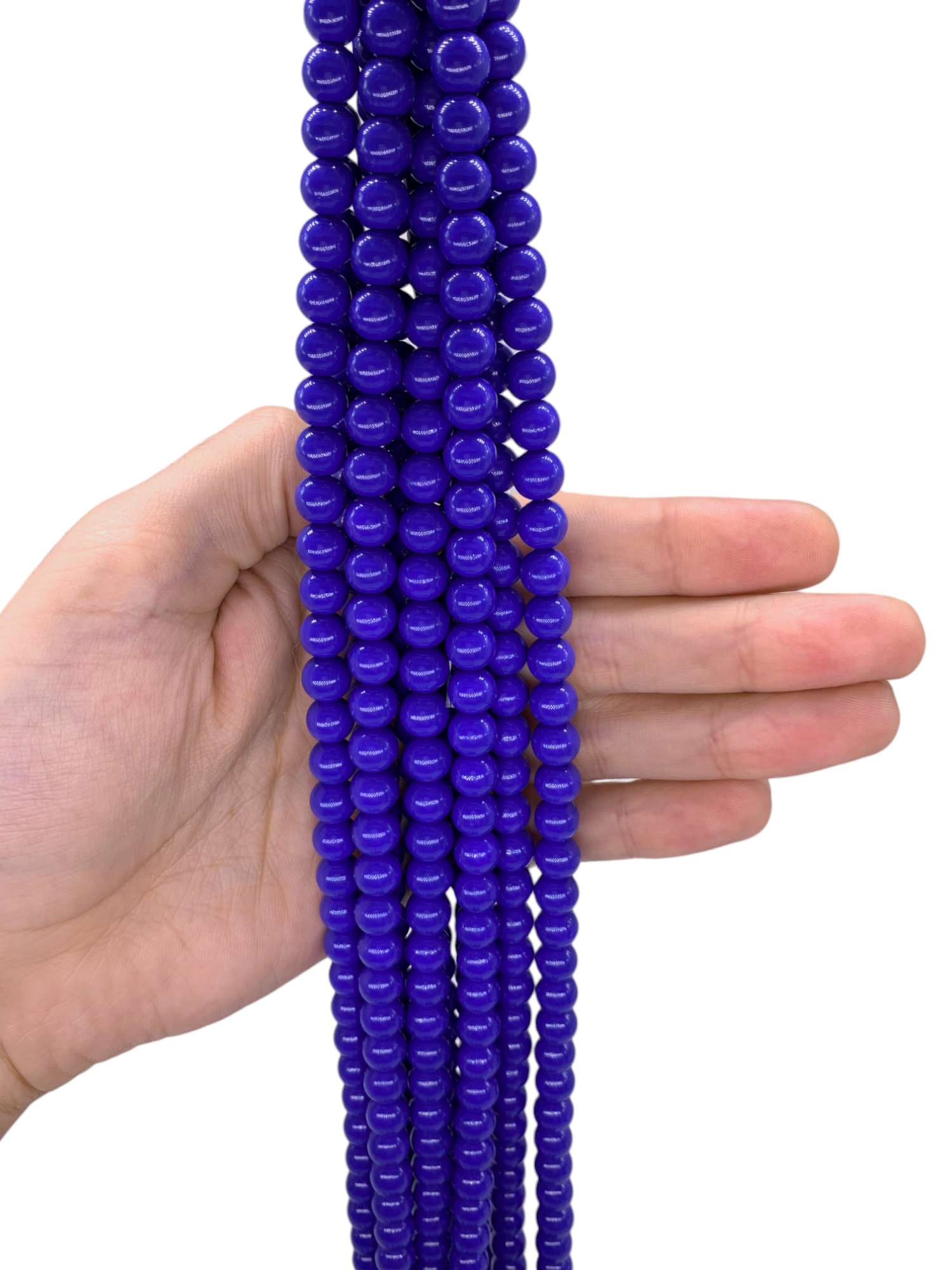 Murano Azul Escuro - Esfera Lisa - Jade Stone