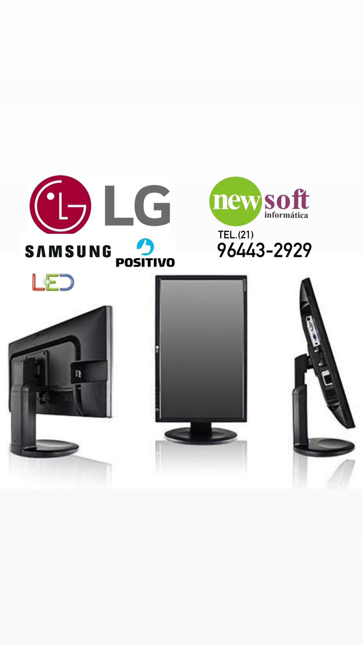 MONITOR RETRÁTIL LG 19EB13 19 POLEGADAS - BASE GIRATÓRIA SEMI-NOVO ...