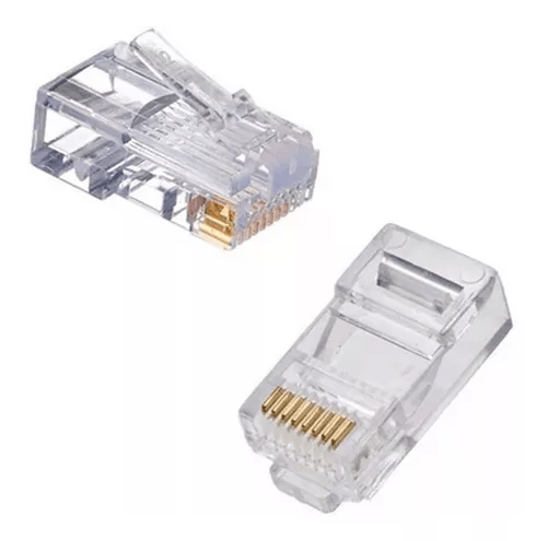 Conector Macho RJ45 Cat 6 - Sua Loja de Informatica