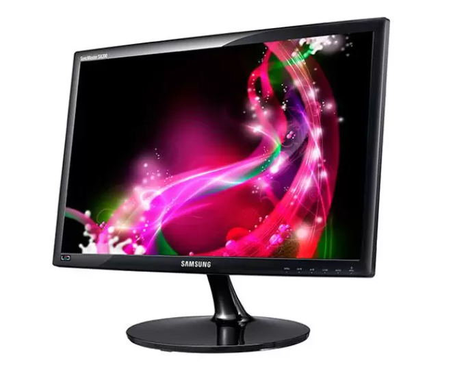 MONITOR LED 20" POL WIDESCREEN - SAMSUNG S20B300B - Sua Loja de Informatica