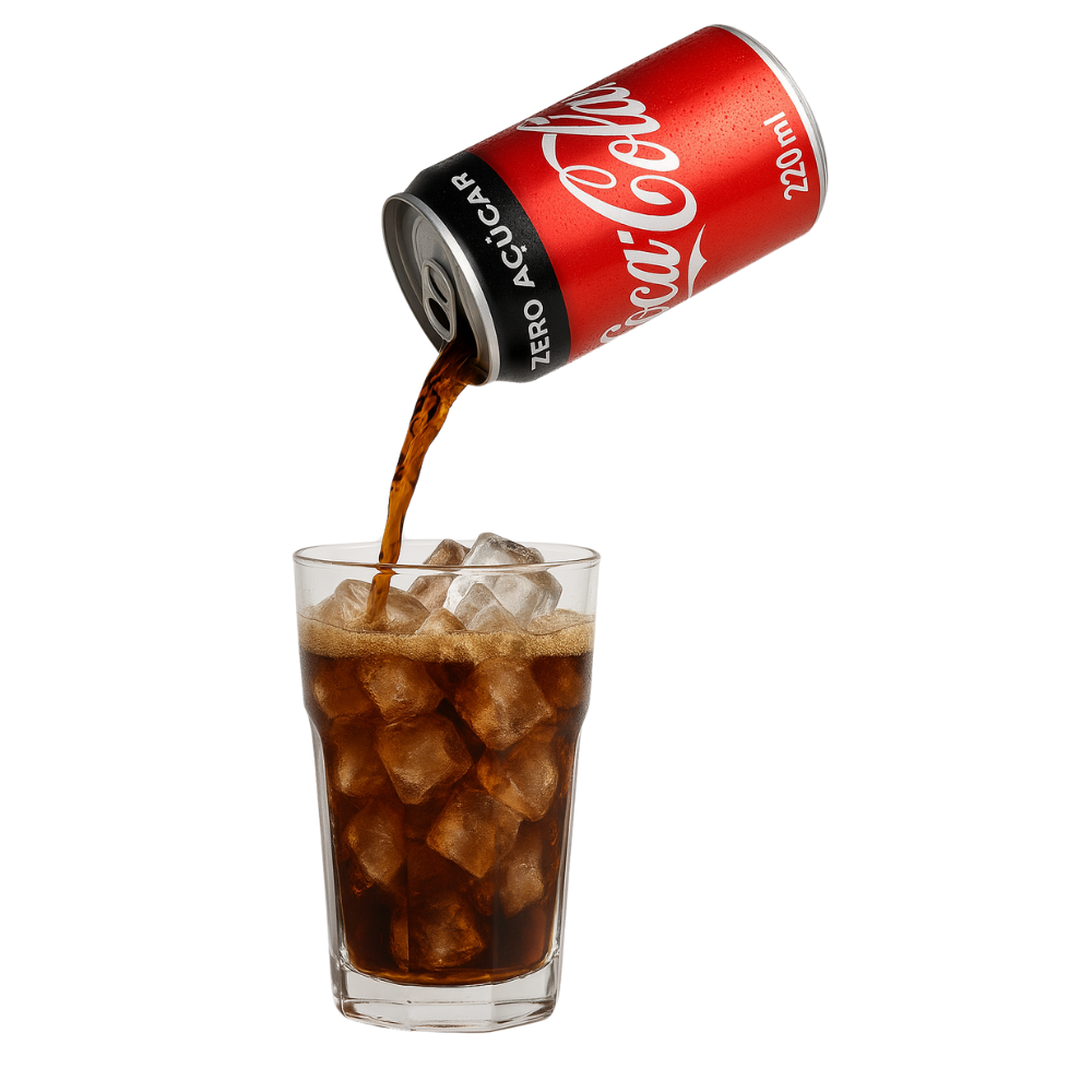 Refrigerante Coca-Cola Zero Açúcar – Lata 220mL - Santa Cruz Doces ...