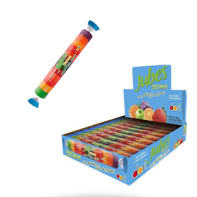 Bala de Goma com Gelatina JUBES 960g - c/ 20 un - Santa Cruz Doces ...
