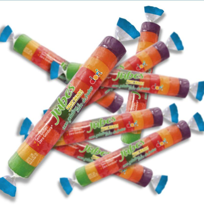 Bala de Goma com Gelatina JUBES 960g - c/ 20 un - Santa Cruz Doces ...