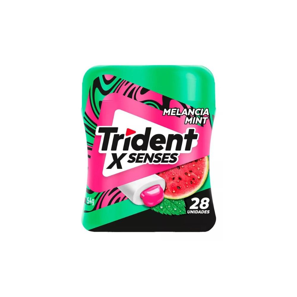 Chiclete TRIDENT Pote Melancia Mint 324g -c/ 6 un - Santa Cruz Doces ...