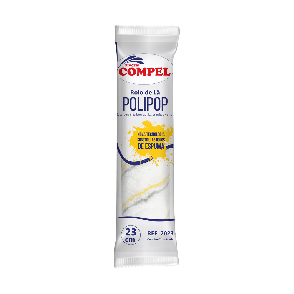 Rolo La Compel Polipop 23Cm 2023 - Tocco - Tudo para sua reforma e ...