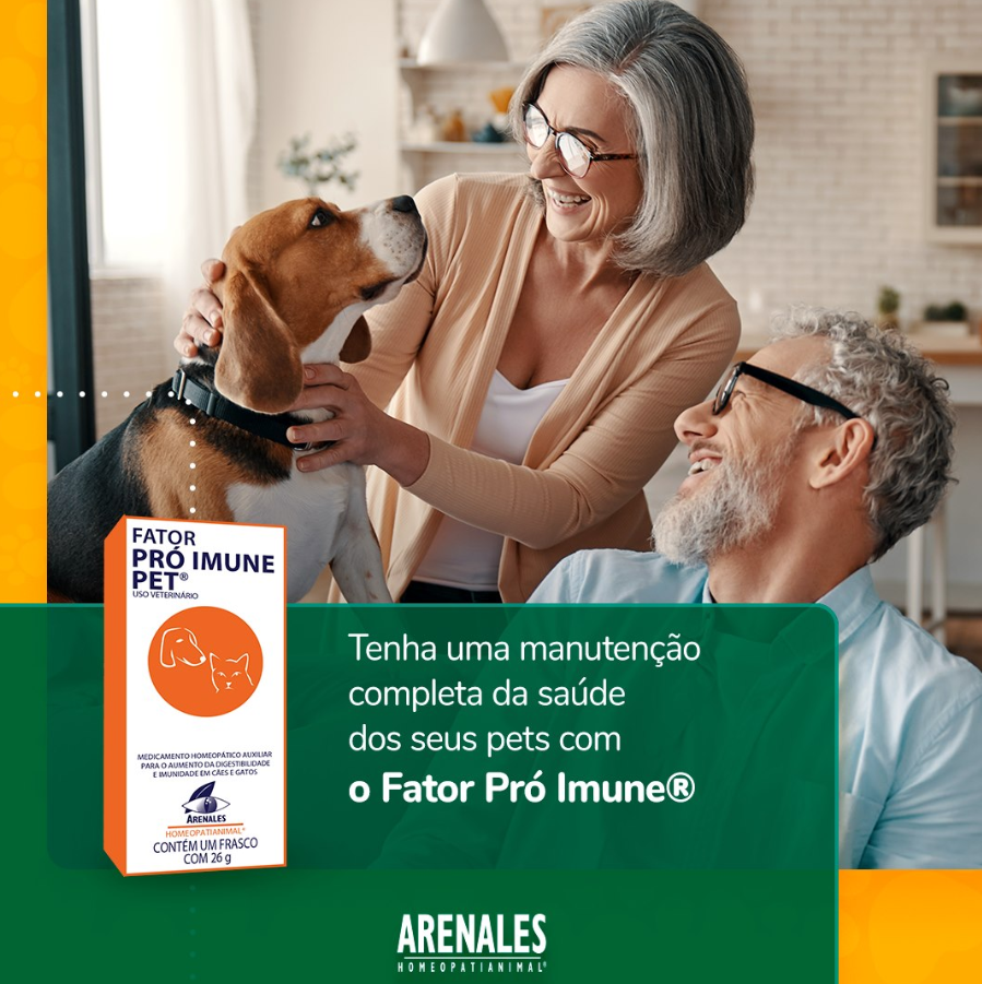 Fator Pró Imune Pet em glóbulos - Arenales - Time Pets | Tapetes ...