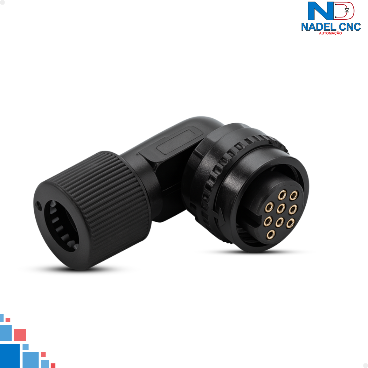 Conector Fanuc Encoder 90-10 Vias | Plug CNC Alta Precisão - NADEL CNC ...