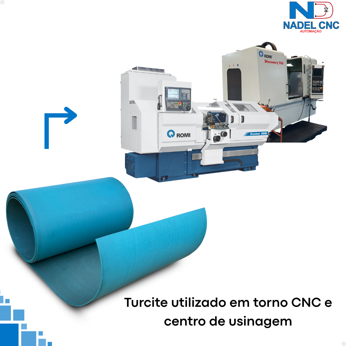 Turcite Manta Revestimento 2mm Barramento - 1000 x 300mm - NADEL CNC ...