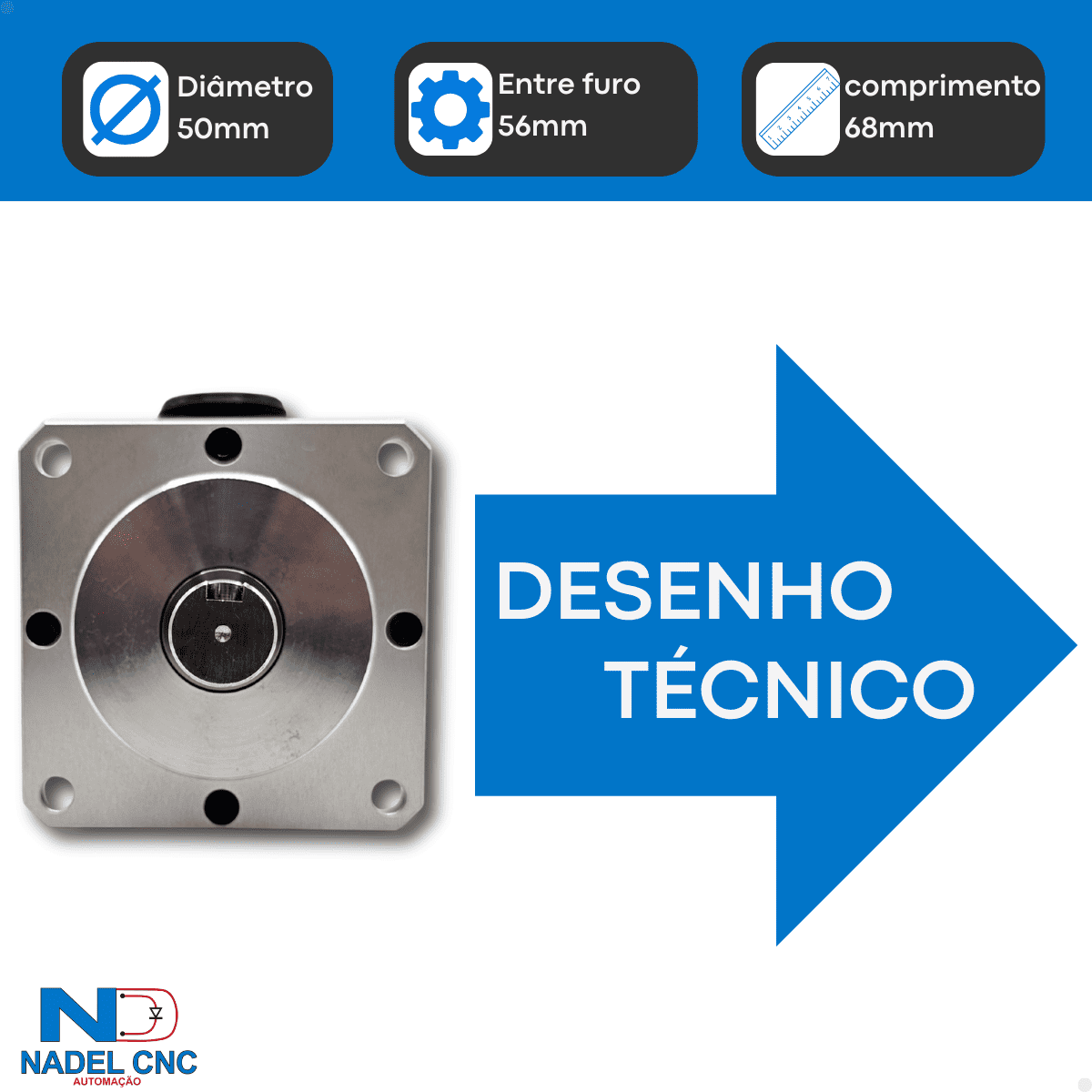 Encoder Rotativo Cnc NE-1024-2MD Nidec Nemicon + Conector - NADEL CNC ...