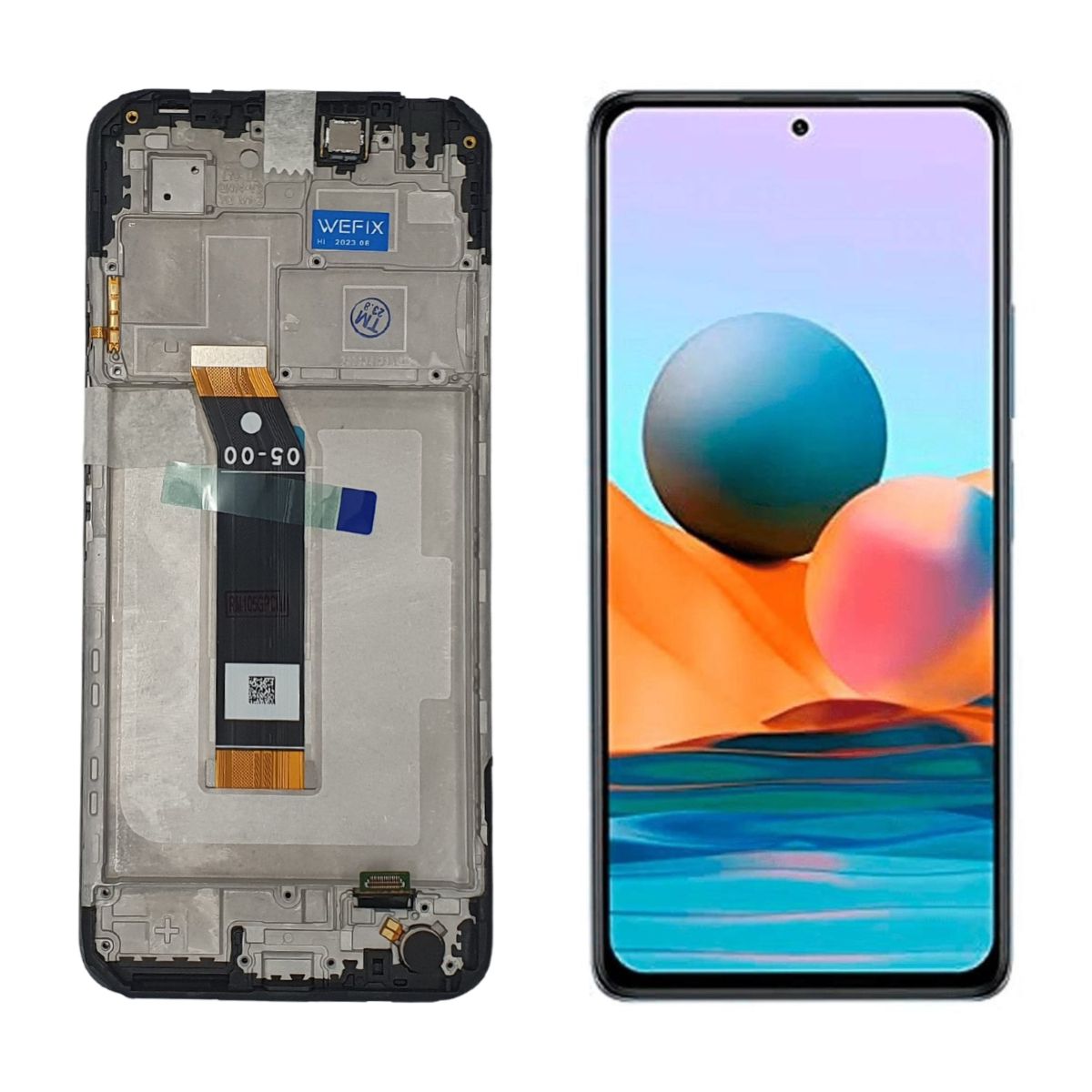 FRONTAL REDMI 10 5G COM ARO WEFIX - JF DISTRIBUIDORA