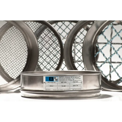 Peneira Granulométrica (Tamis) em Aço Inox Tyler/Mesh 10 (Astm 12 ...