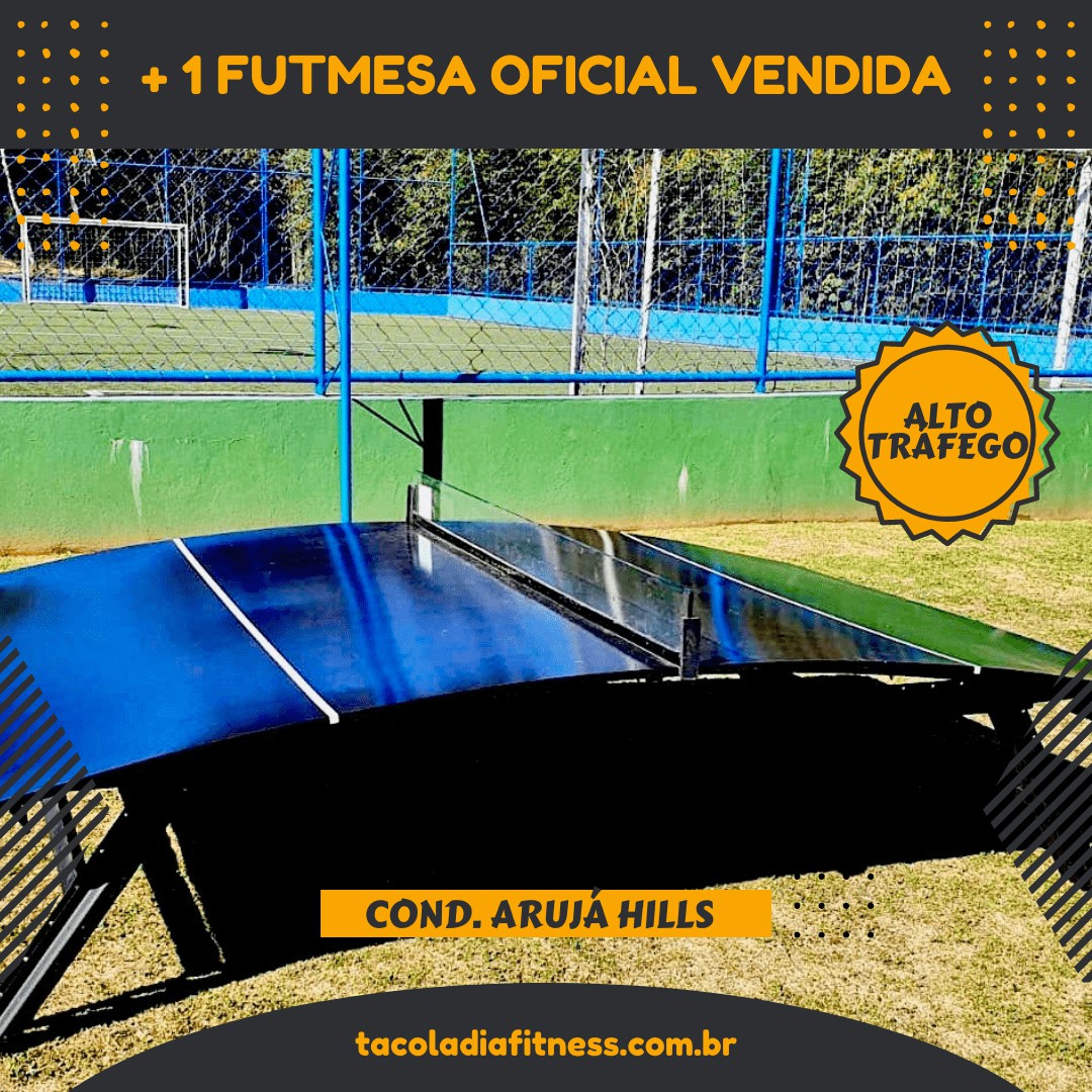Futmesa Oficial profissional Luxo Fixa (garantia ambientes externos ...