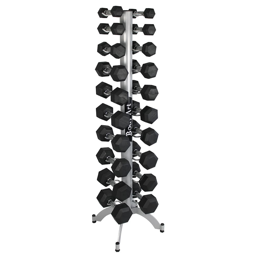 Torre para halteres Suporte de chão para 10 pares - TF Store