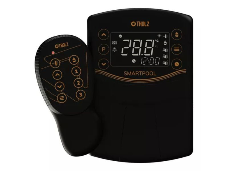 CONTROLADOR SMART POOL THOLZ MTZ1462N 2ª GERAÇÃO WiFi RGB 200W PISCINA ...