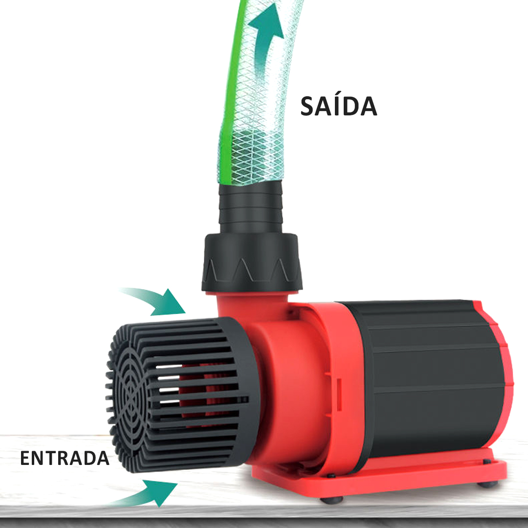 Bomba para aquário e tanques de Peixes Submersa 10000 Litros Bivolt ...