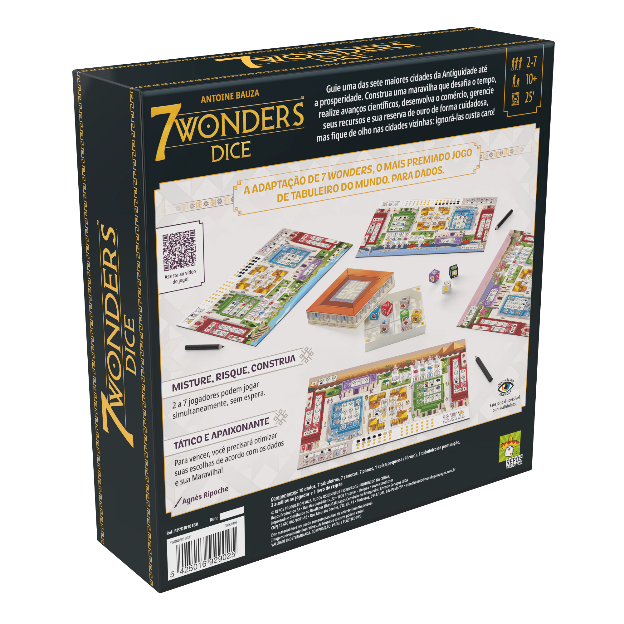 7 Wonders Dice - Frodo's BG
