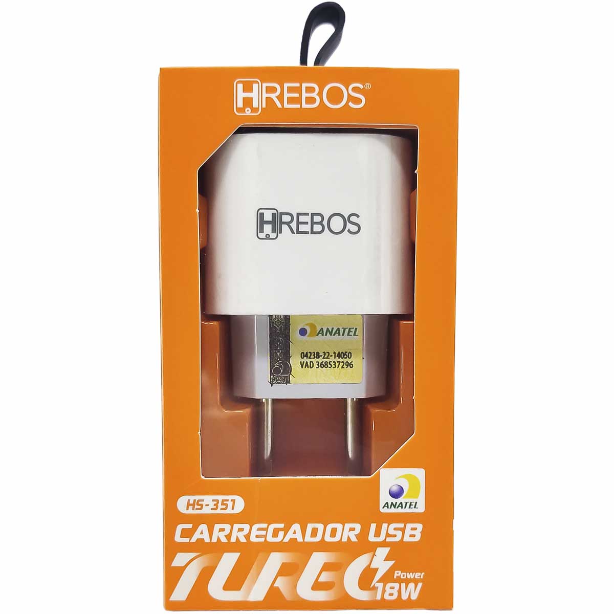 Fonte Carregador Hrebos HS351 Turbo Power 18w Tomada Usb Celular Table - Japa Vendas