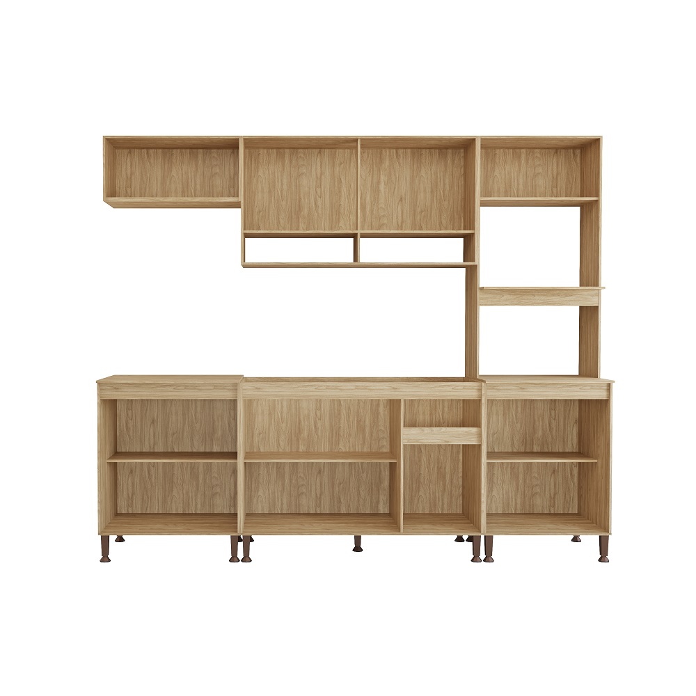 Cozinha Modulada 05 pçs Torino - MB9007 - Mel - Movelbento - LOJA MUNDI ...