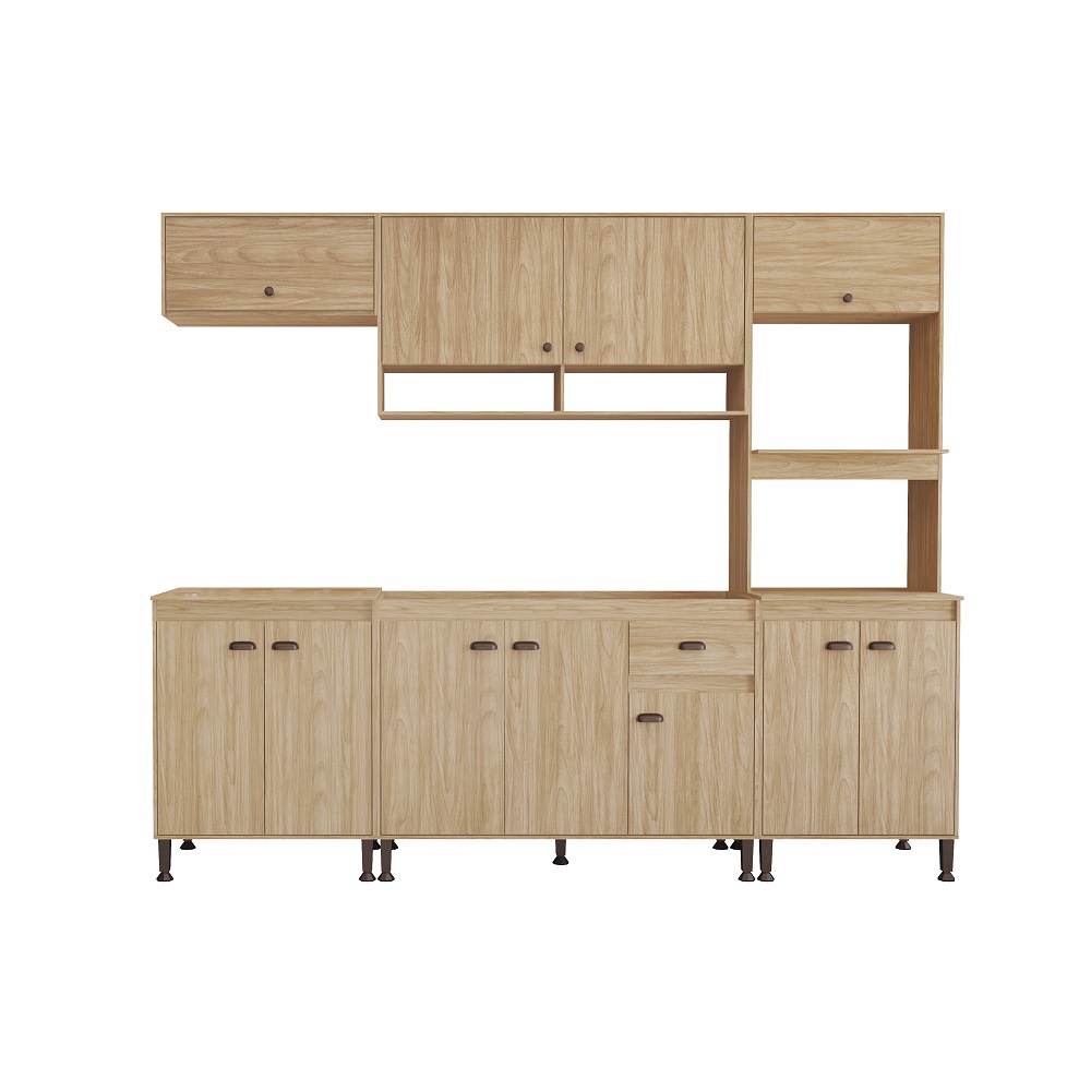 Cozinha Modulada 05 pçs Torino - MB9007 - Mel - Movelbento - LOJA MUNDI ...