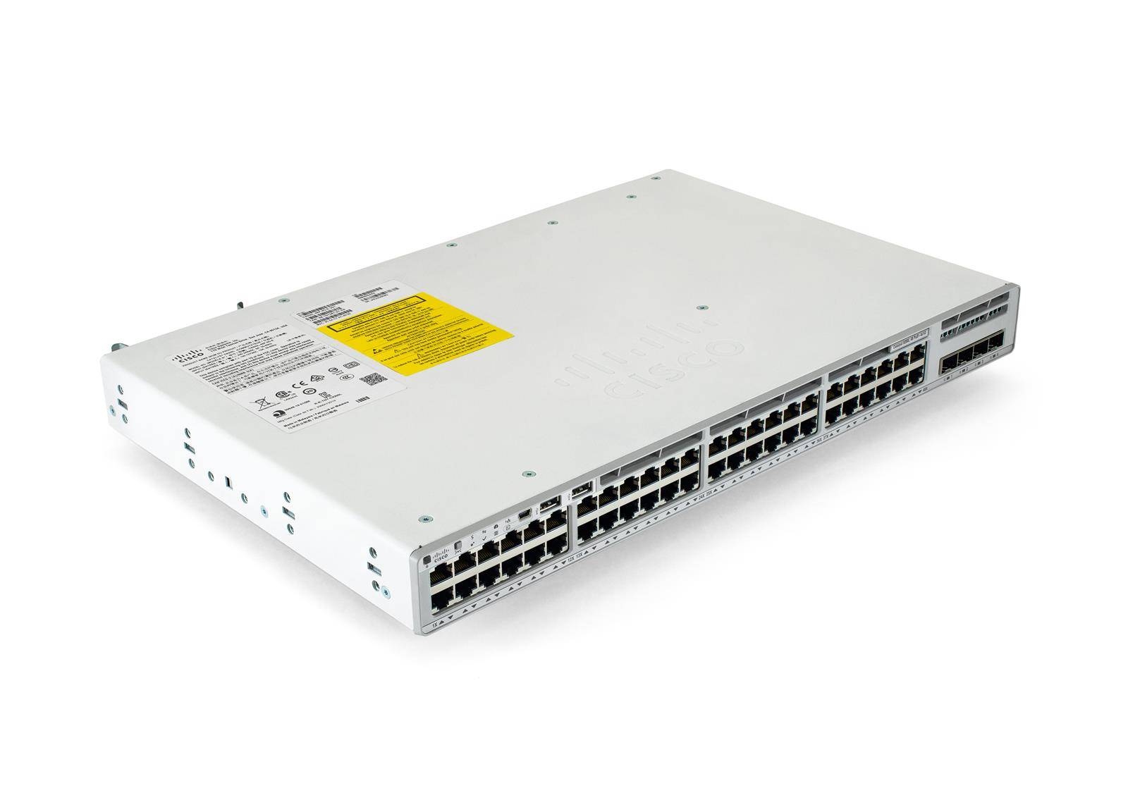 Switch Cisco Catalyst 9200L 48 PoE+ 4x1G uplink, Network Essentials ...